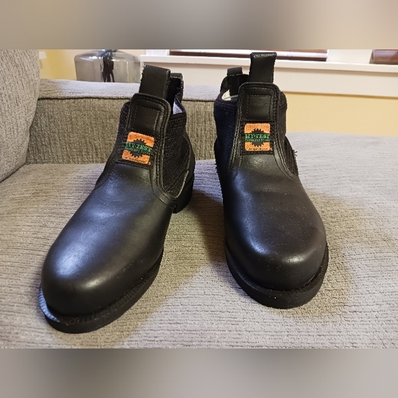 Hy Test | Shoes | Vintage Hytest Steel Toe Union Made Leather ...